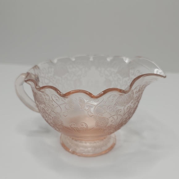 Hazel-Atlas | Art | Vintage Pink Depression Hazel Atlas Florentine No ...